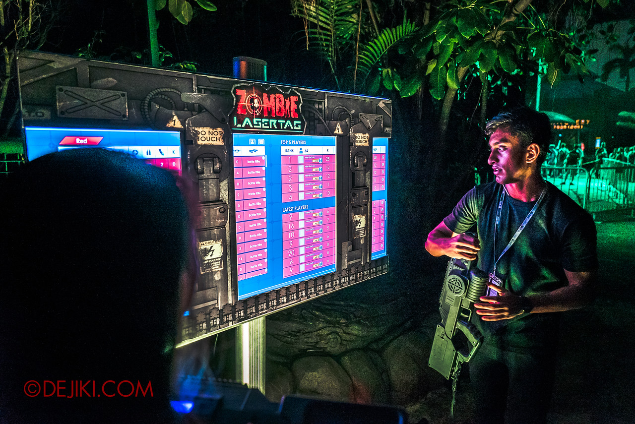Zombie Laser Tag 2018 review – Halloween Horror Nights 8 | Dejiki.com