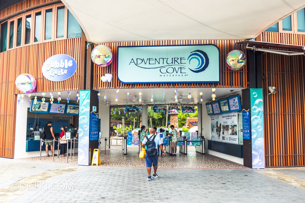 Bubble Fiesta at Adventure Cove Waterpark Review + Highlights