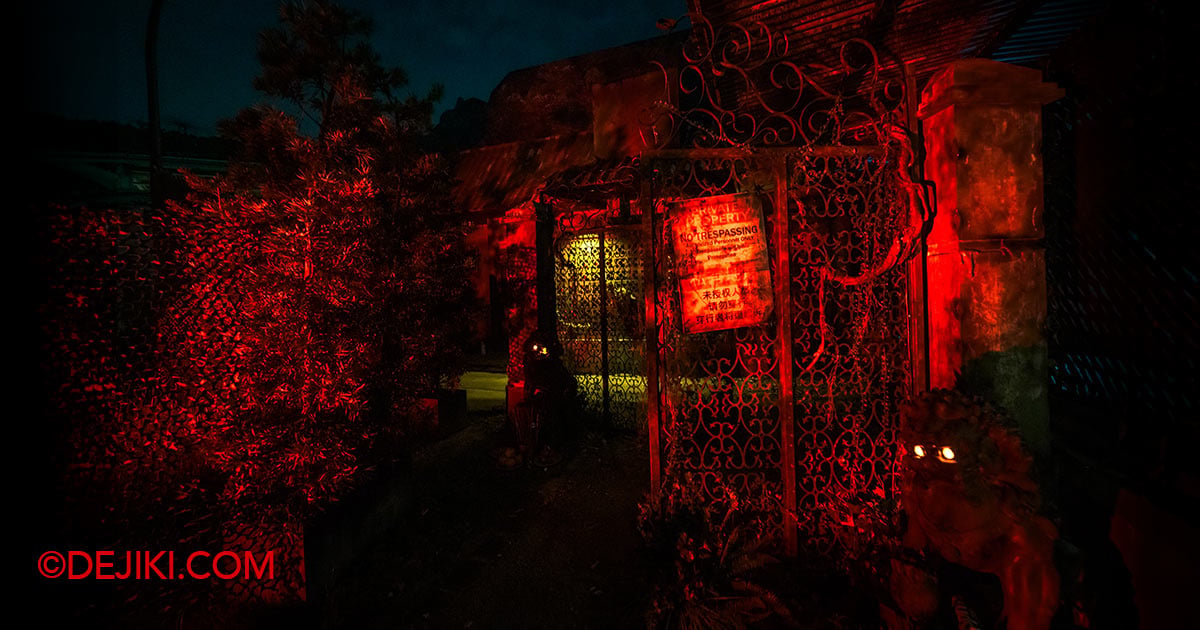 Singapore's Most Haunted: The Killings haunted house at HHN12