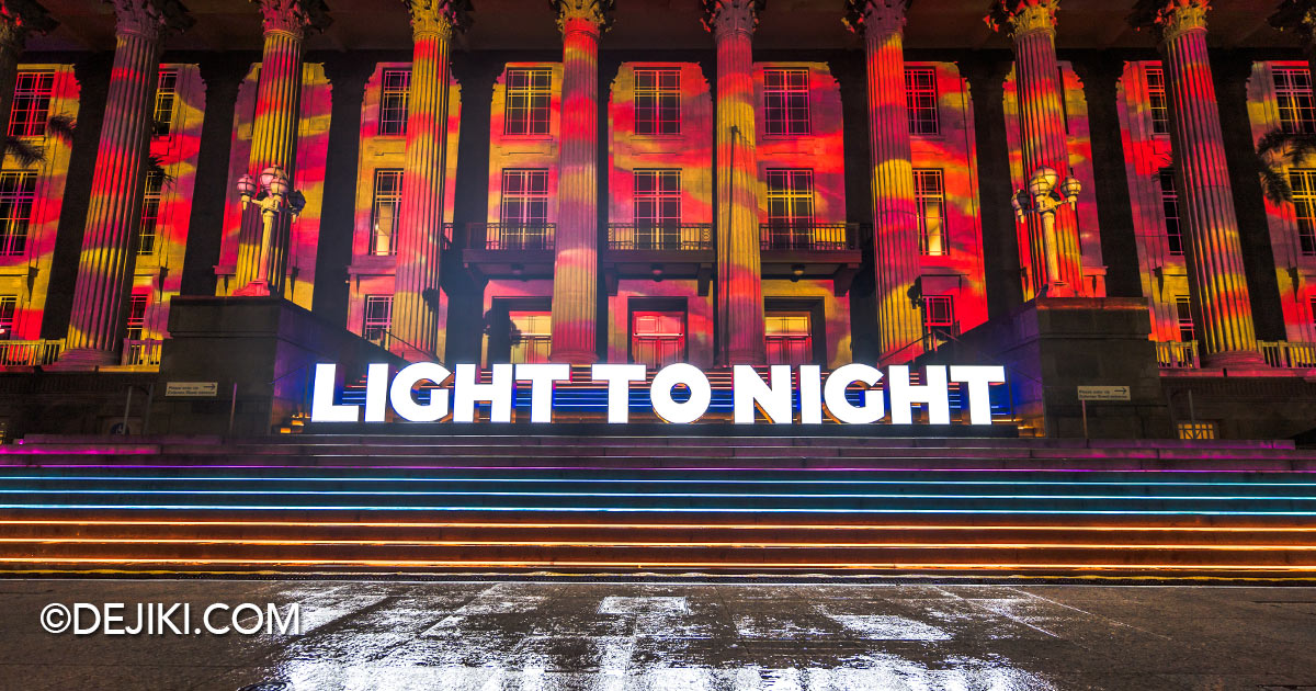 Light to Night Singapore 2025 Arts Festival review and photo tour
