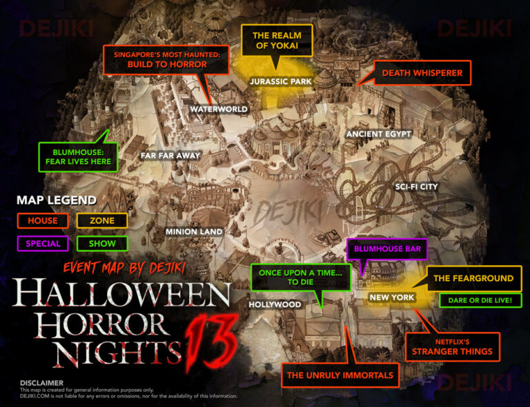 USS Halloween Horror Nights 13 Event Guide