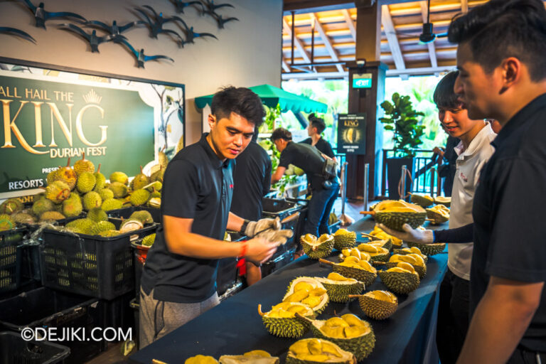 PHOTOS: All Hail the King! Durian Fest at Resorts World Sentosa