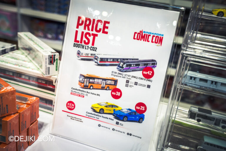 What to see at Singapore Comic Con 2025: Collectibles and more!